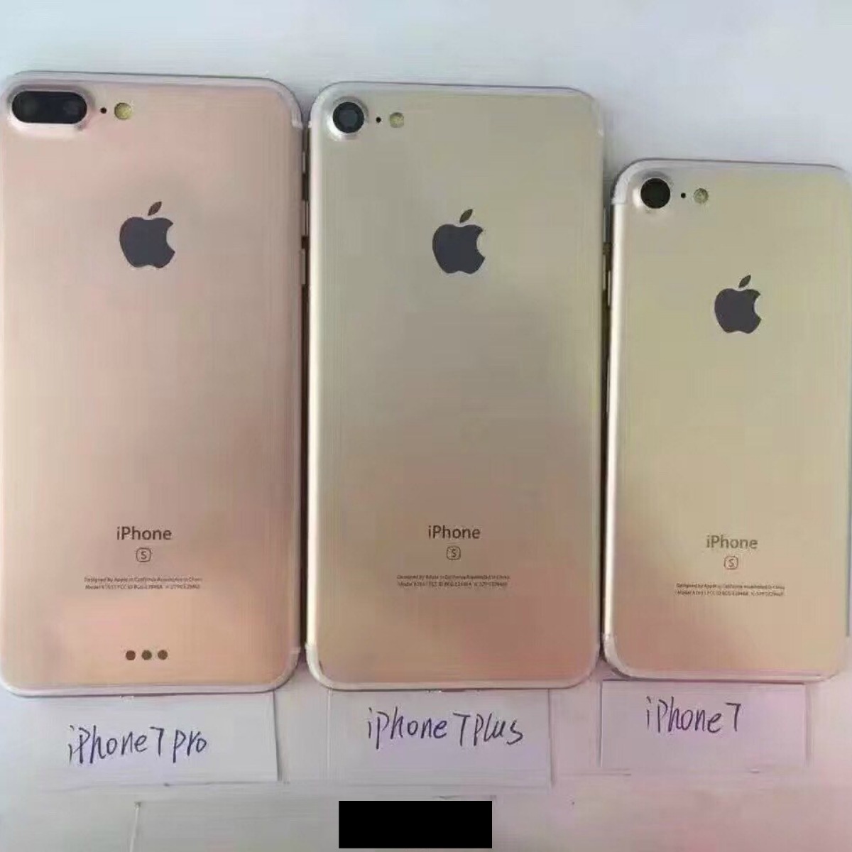 iPhone 7 llegaría con tres versiones diferentes - GoBizNext
