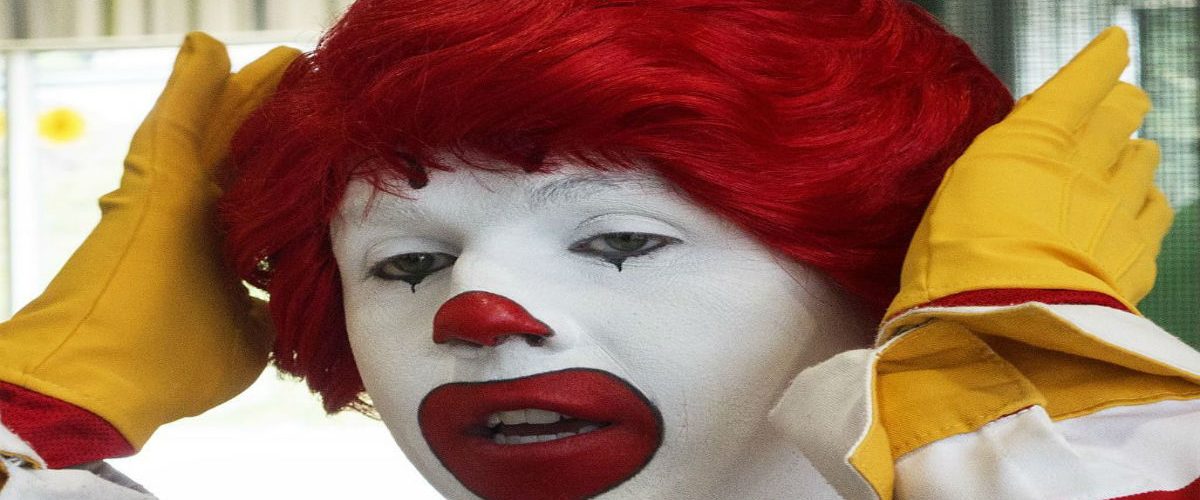Payasos ponen a temblar a McDonald's