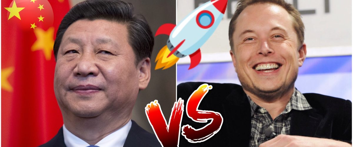 China le declara la guerra a Space X, agárrate Elon Musk