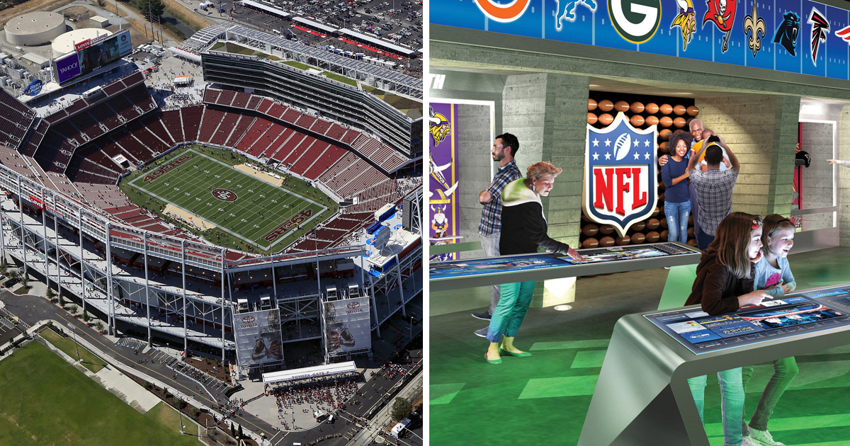 5 estadios de la NFL con la tecnología más avanzada