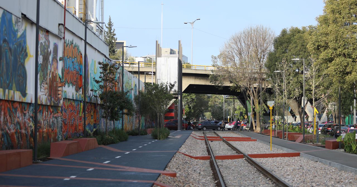 Este es el Parque Lineal de la Ciudad de México