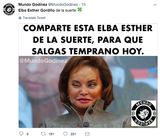 #EsOficial Elba Esther sale libre y la lluvia de memes azota a Twitter