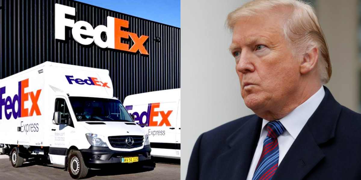 FedEx se le voltea a Trump y presenta demanda contra su gobierno