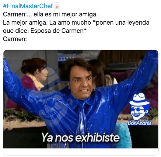 Ganadora de MasterChef presentó a su esposa como una amiga y le llueven ...