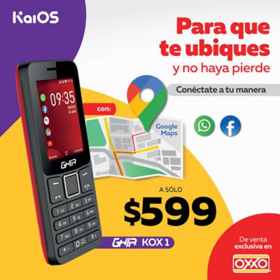 Oxxo lanza su propio smarthphone por sólo 599 pesos