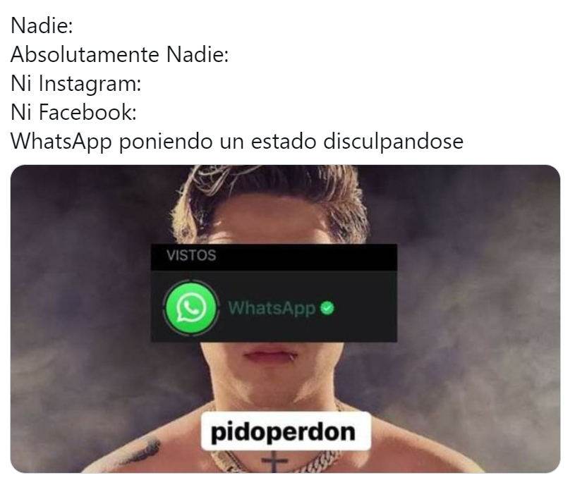 Los memes de las "disculpas" de WhatsApp en sus estados