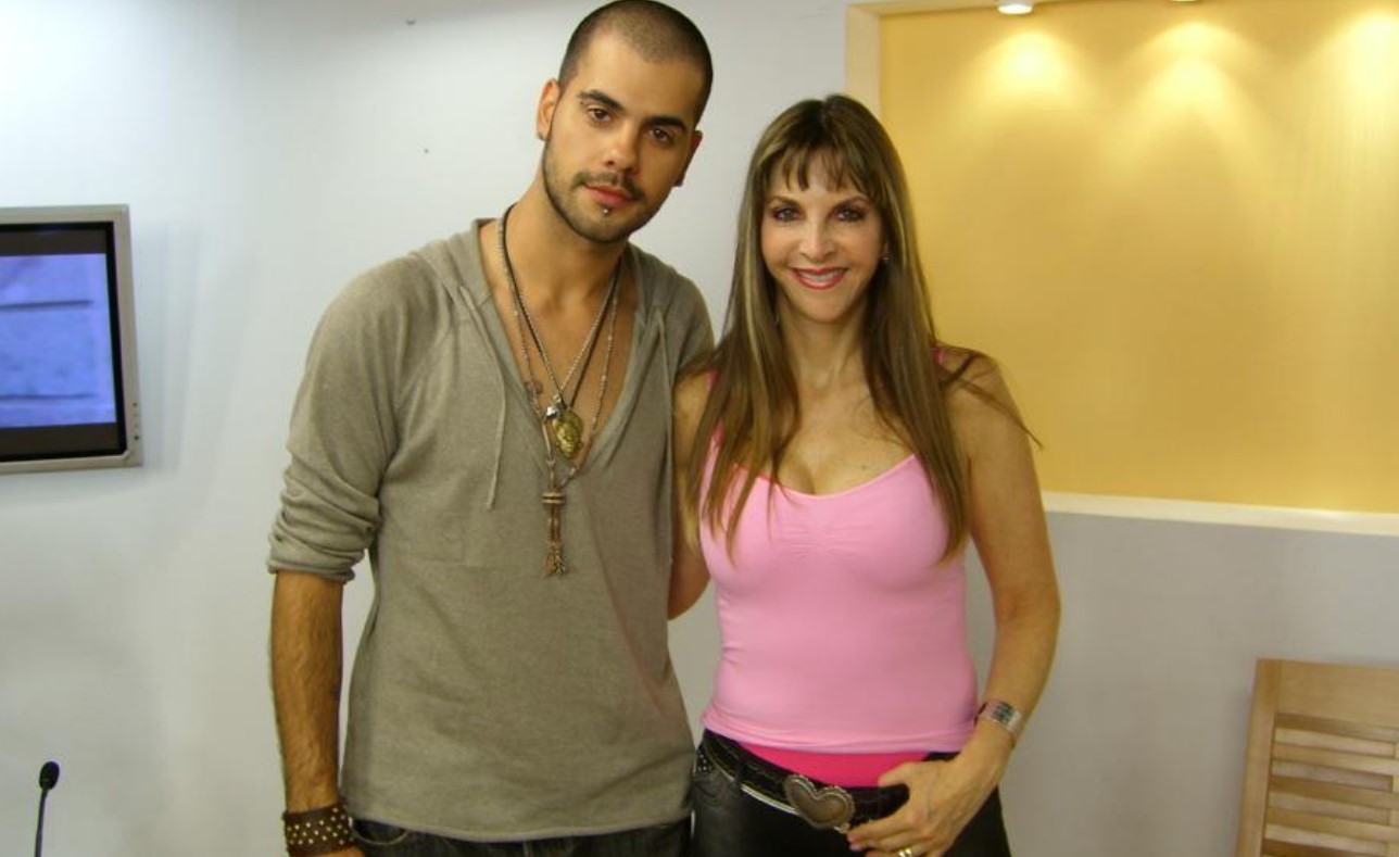 Así lucía la conductora Shanik Berman en su juventud