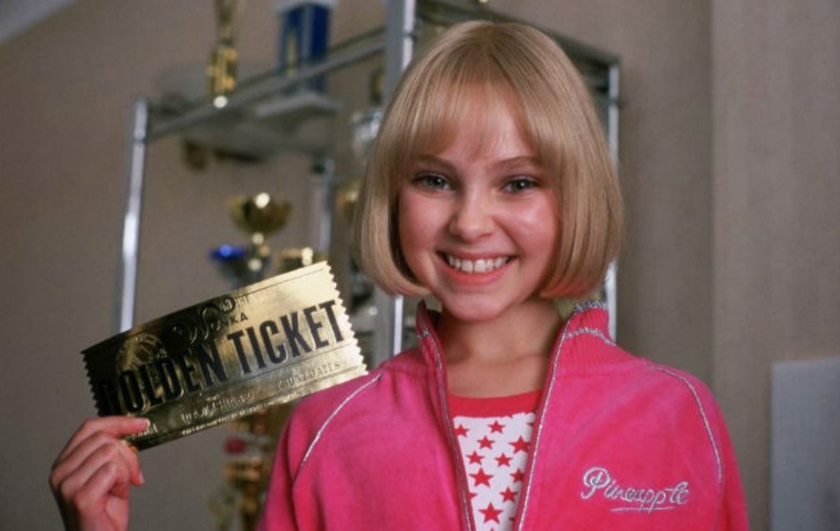 Así luce ahora Violet Beauregarde de "Charlie y la fábrica de chocolate"